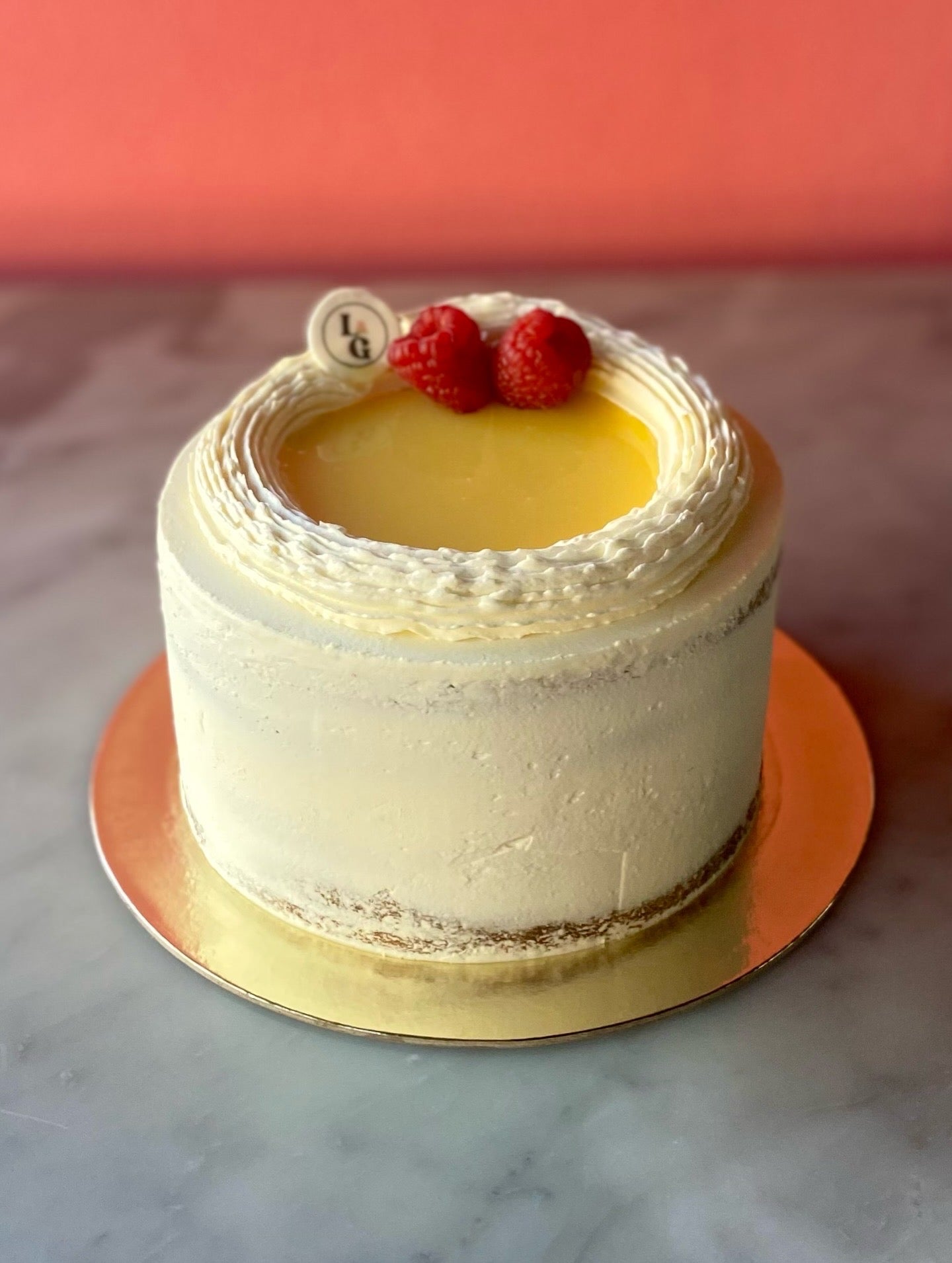 Raspberry Yuzu Cake – Le Gateau Bakeshop
