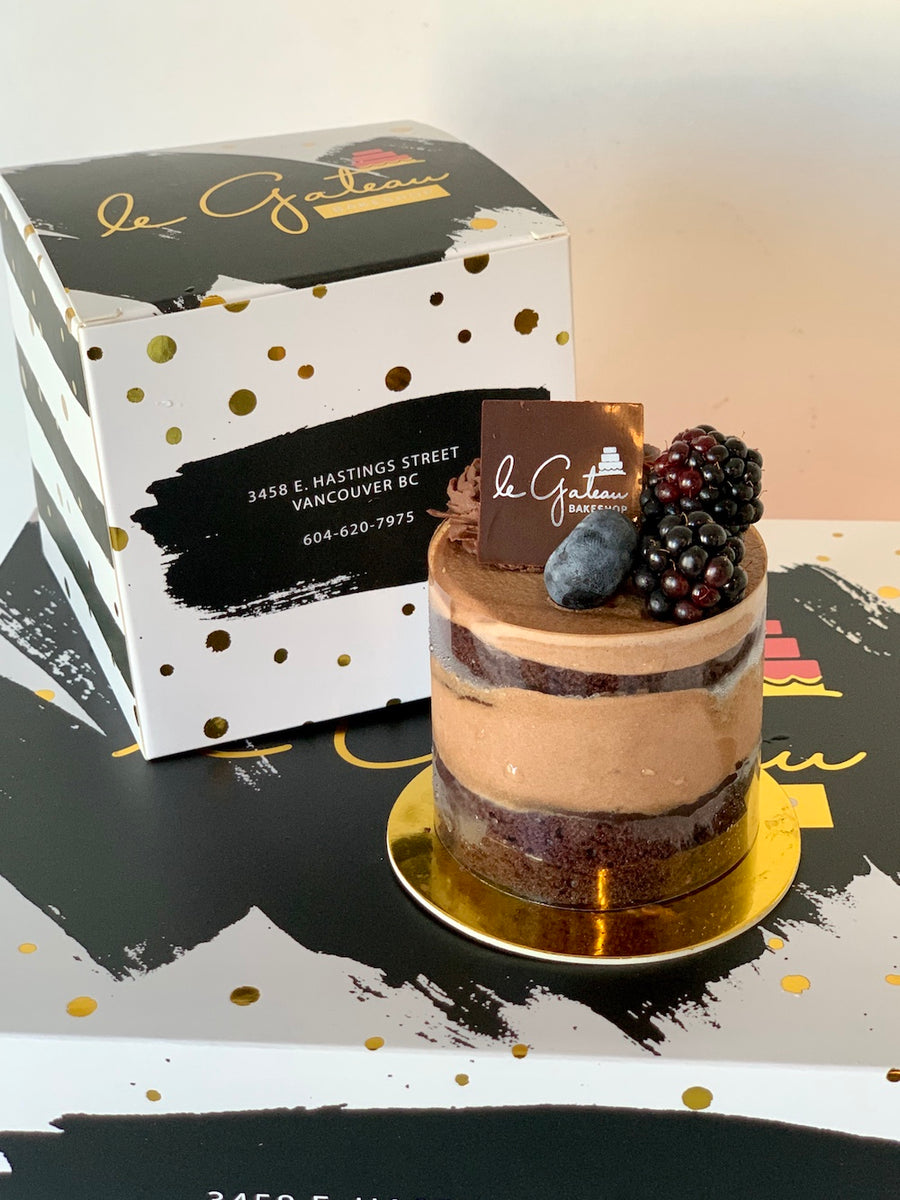 Chocolate Mousse Mini Cake – Le Gateau Bakeshop